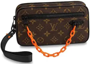 LOUIS VUITTON Pochette Volga Monogram - Brown