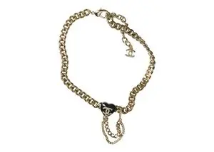 Chanel Choker Necklace Ab9405 - Gold/black