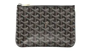 Goyard Senat Pouch Ine Pm - Black/tan