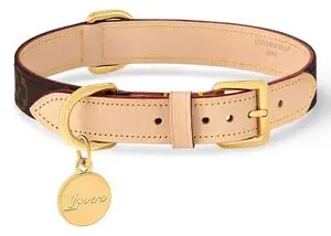 LOUIS VUITTON Dog Collar Mm - Monogram