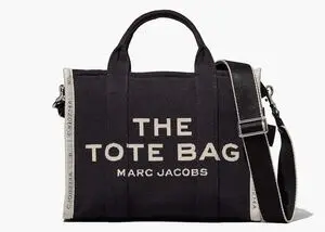 Marc Jacobs The Medium Jacquard Tote Bag - Black