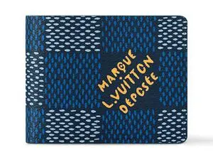 LOUIS VUITTON Ple Wallet Damier - Heritage Blue