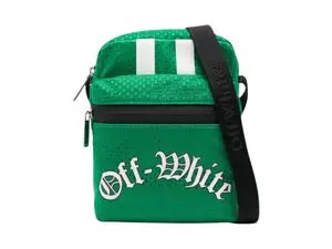 Off-White Outdoor Mesh Baseba Crossbody - Green