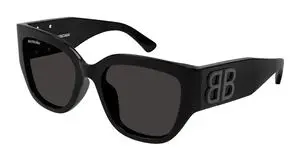 Balenciaga Square Frame Sunglasses - Black/grey (bb0323sk/001)