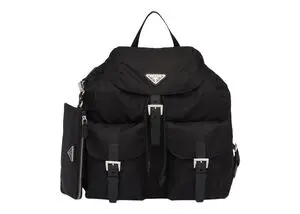 Prada Re-nylon Medium Backpack - Black