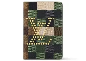LOUIS VUITTON Pocket Organizer Damoflage - Green Damoflage Damier