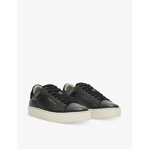 ALLSAINTS Shana Leather Low-top Trainers - Black