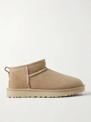 UGG Classic Ultra Mini Shearling Boots - Neutrals