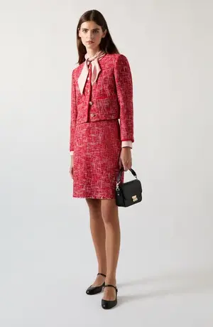 LK BENNETT Alexa Tweed Jacket