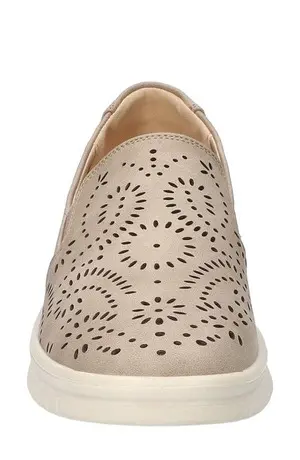 EASY WORKS BY EASY STREET Ying Perforated Slip-on Sneaker - Natural