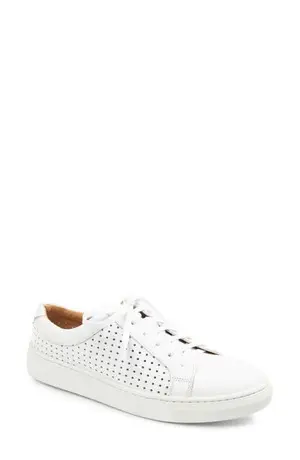 PATRICIA GREEN Ryan Perforated Leather Sneakers