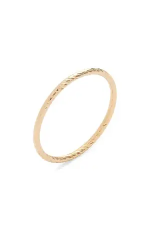 NASHELLE Nashelle Sparkler Stackable Ring Gold Fill