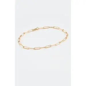 GWEN BELOTI Layla Link Anklet - Gold