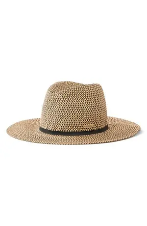 Rip Curl Classic Panama Straw Hat - Black/tan