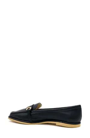 AMALFI BY RANGONI Generosa Leather Loafer - Black Vaporr