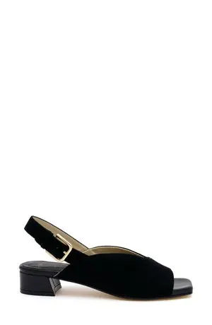 AMALFI BY RANGONI Balista Slingback Sandal - Black Cashmere