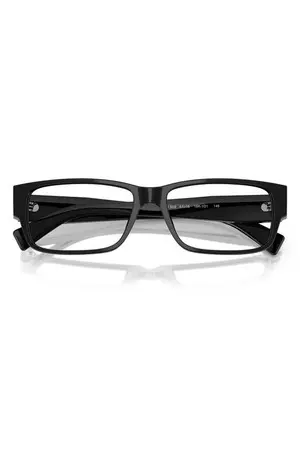 Prada 57mm Rectangular Eyeglasses