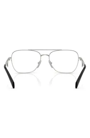 Prada 57mm Pilot Optical Glasses