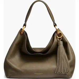 Donna Karan New York Donna Karan New York Glenwood Leather Shoulder Bag Caper