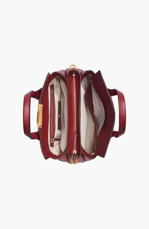 Donna Karan New York Amagansett Satchel - Garnet