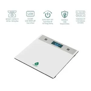 PURSONIC Bilingual Talking Bathroom Scale Precision Meets Convenience