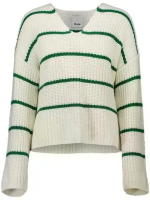 Allude Striped Sweaters For Women
