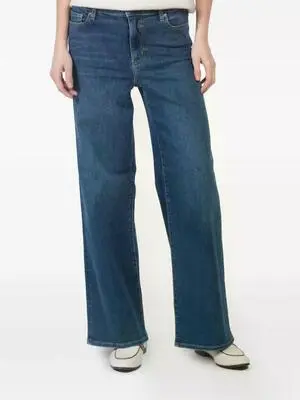 FRAME Wide-leg Jeans