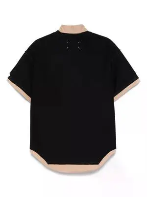 MAISON MARGIELA Layered-effect Polo Shirt