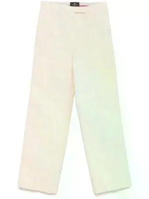 Etro Slub-texture Trousers
