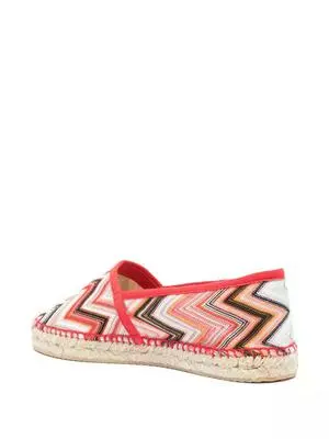 Missoni Zigzag Espadrilles - Red