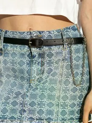 Amiri Chain-detail Leather Belt