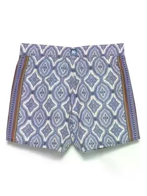 Etro Geometric-print Swim Shorts