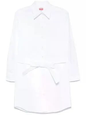 Kenzo Shirt Mini Dress - White