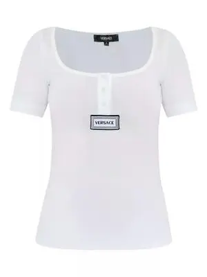 Versace Button Up T-shirts For Women