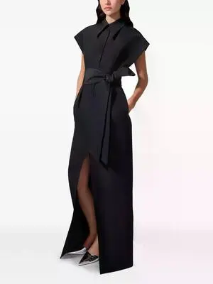 Carolina Herrera Cap-sleeve Gown