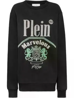 Philipp Plein Marvelous Graphic Print Sweatshirt - Black