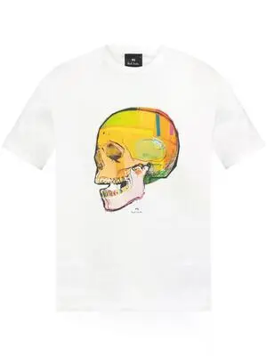 Paul Smith Skull-print T-shirt - White