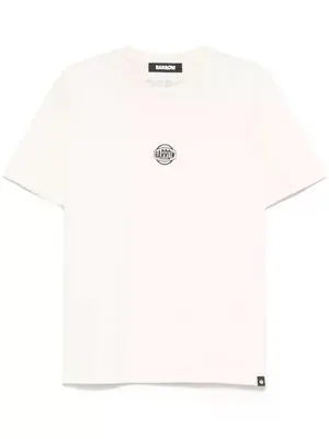 BARROW Raised-logo T-shirt - Neutrals