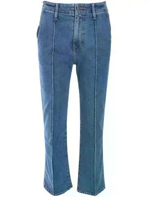 Simkhai Ansel Flare Leg Jeans - Blue