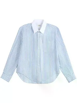 TOD'S Striped Poplin Shirt