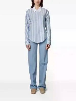 TOD'S Striped Poplin Shirt