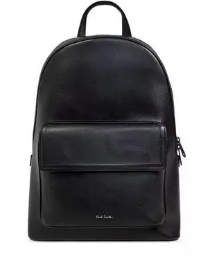 Paul Smith Logo-stamp Backpack - Black