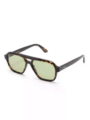 RETROSUPERFUTURE Maneva Sunglasses - Brown