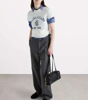 Prada Cotton Logo T-shirt