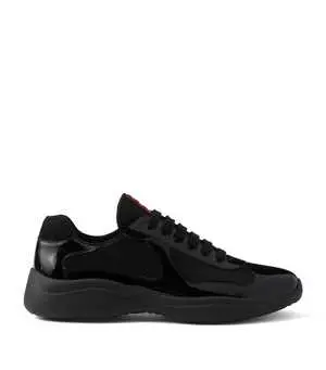 Prada America's Cup Sneakers - Black