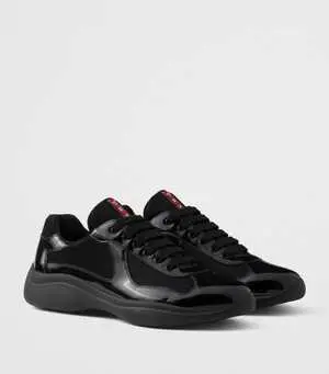 Prada America's Cup Sneakers - Black