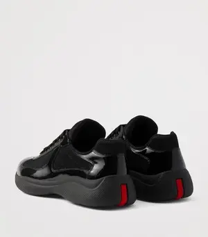Prada America's Cup Sneakers - Black