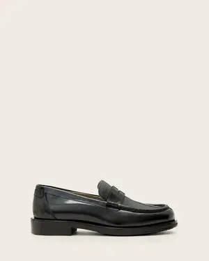 Allsaints Pull On Loafers For Men