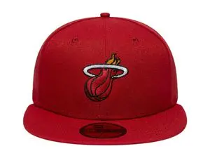 OVO Nba Miami Heat New Era 59fifty Fitted Hat - Red