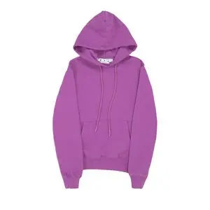 Off-white Slim Fit Sweatshirts Hoodies For Women